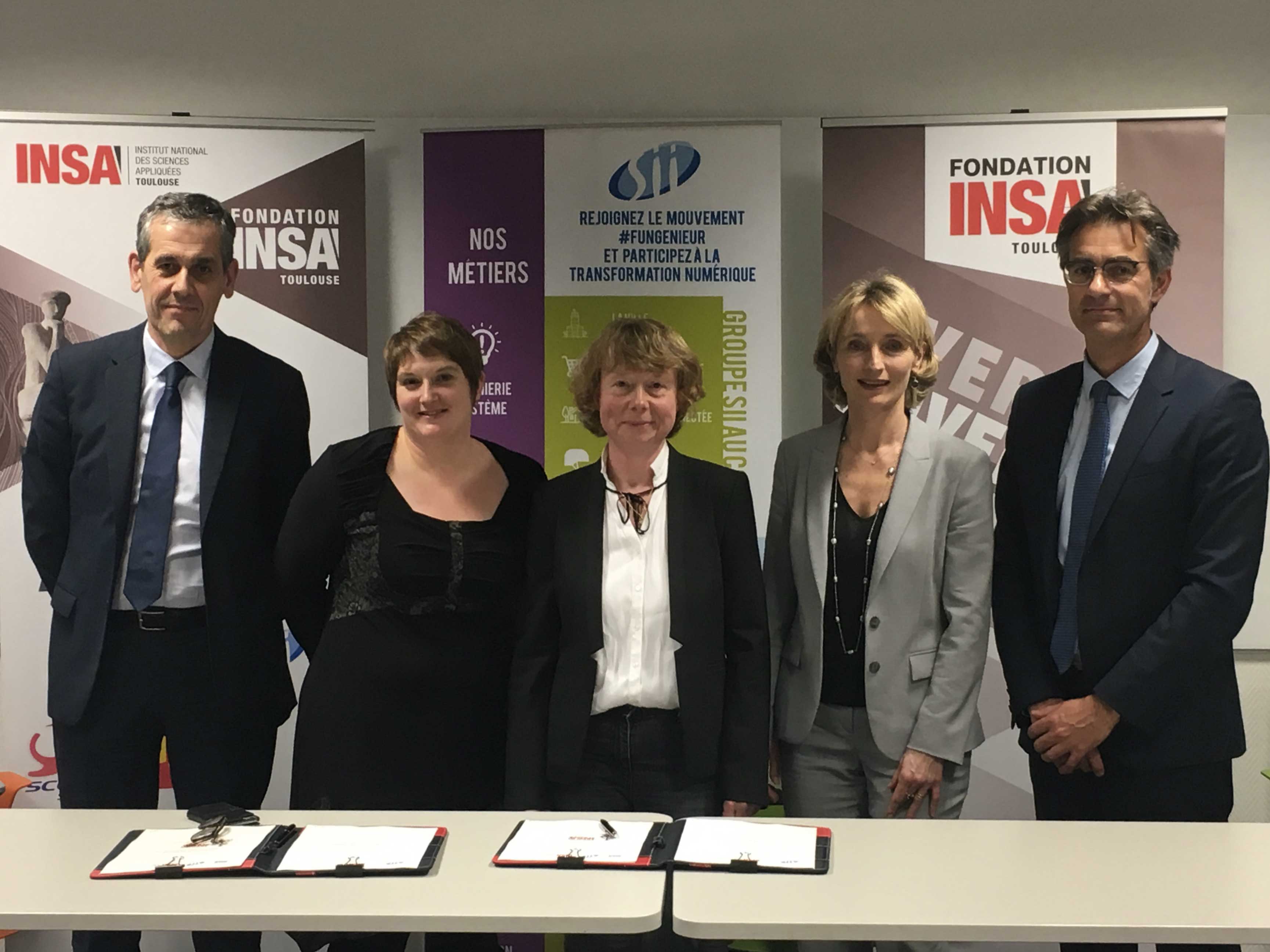 SII et l'INSA Toulouse s'engagent pour l'égalité face à la formation