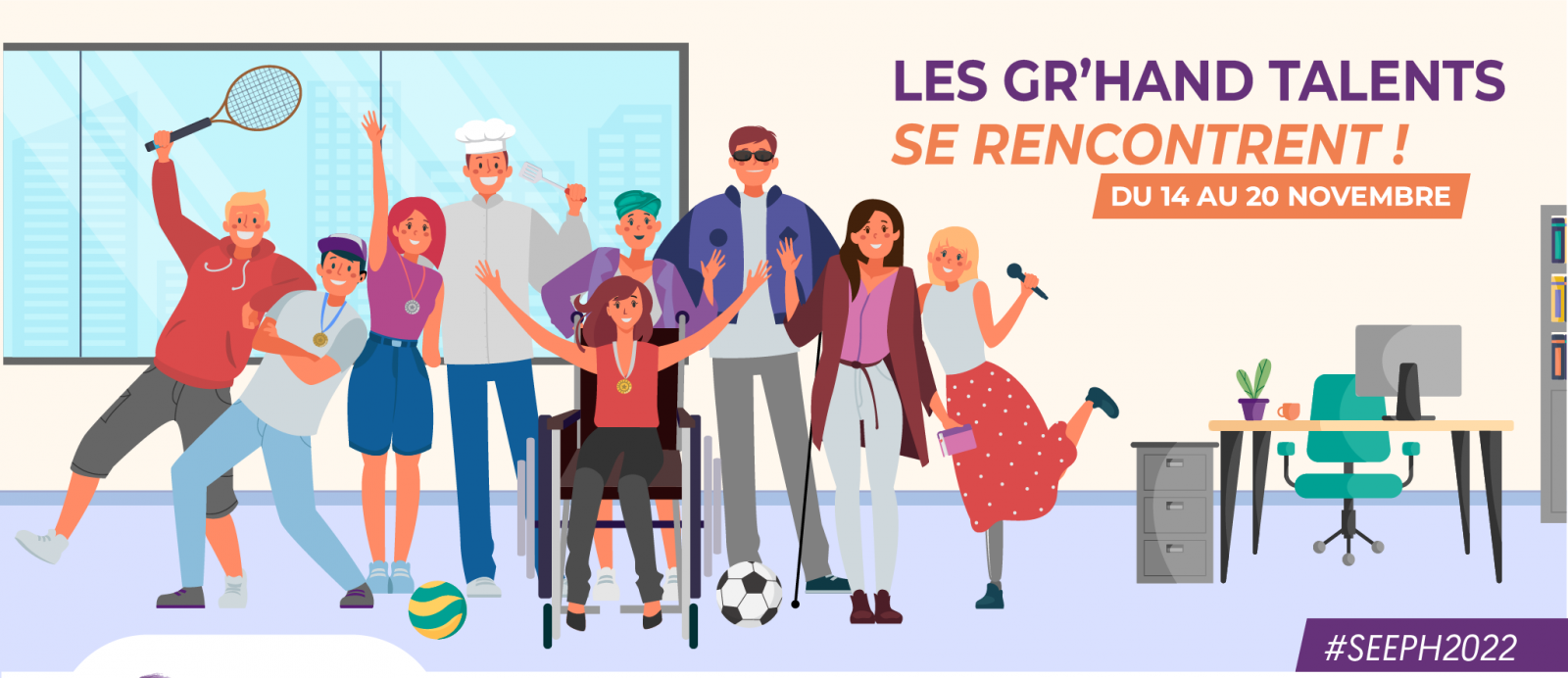 Handicap : Les Gr'hand talents se sont rencontrés au Groupe BPCE ...